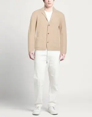 WOOL & CO Knitted Blazer - Beige
