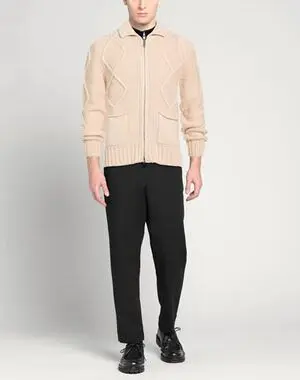 WOOL & CO Merino Wool Zip-up Cardigan