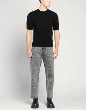 WOOL & CO Merino Wool And Cashmere Crewneck Sweater