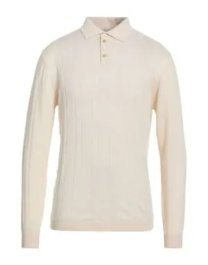 WOOL & CO Long Sleeve Merino Wool Polo Sweater