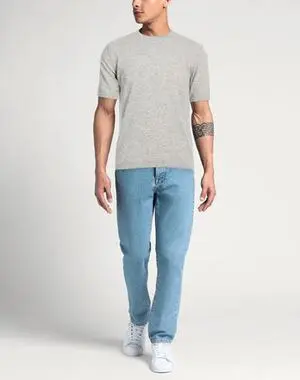 WOOL & CO Midnight Merino Wool And Cashmere Sweater - Grey
