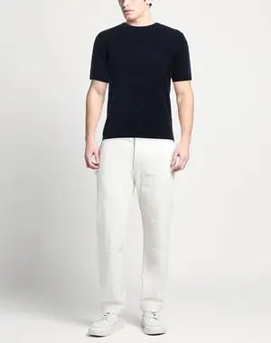 WOOL & CO Midnight Merino Wool And Cashmere Sweater - Midnight Blue