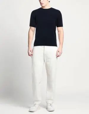 WOOL & CO Midnight Merino Wool And Cashmere Sweater - Midnight Blue