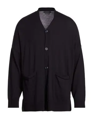DANIELE FIESOLI Midnight Merino Wool Cardigan