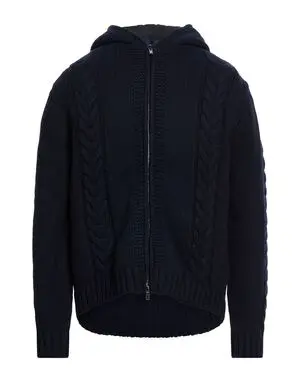 DANIELE FIESOLI Midnight Wool And Polyamide Cable-knit Jacket