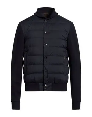 MOORER Quilted Down Puffer Jacket - Navy