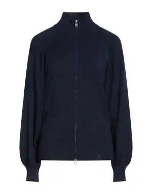 SILVIAN HEACH Knit Zipper Cardigan - Navy