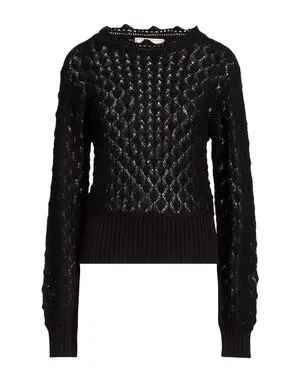 Blumarine Polyamide, Mohair Wool, And Wool Sweater - Black