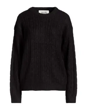 SILVIAN HEACH Crewneck Knit Sweater - Black