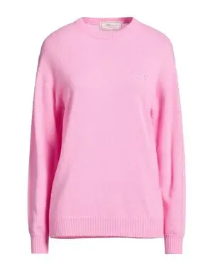 Blumarine Cashmere Crewneck Sweater - Pink