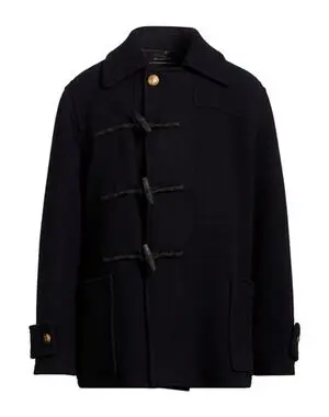 SEALUP Midnight Wool And Polyamide Duffle Coat