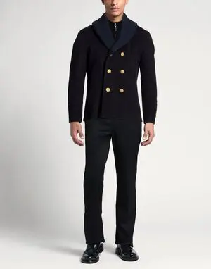 SEALUP Midnight Wool And Cashmere Pea Coat