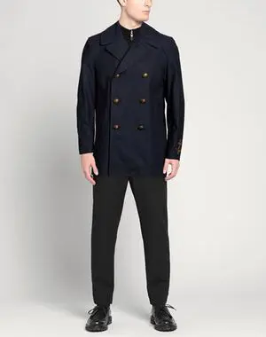 SEALUP Linen And Cotton Blend Trench Coat