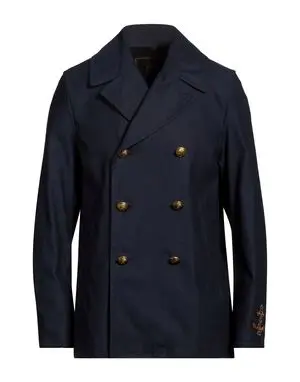 SEALUP Linen And Cotton Blend Trench Coat