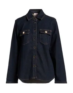 OLTRE Cotton Elastane Denim Shirt