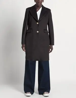 OLTRE Single-breasted Felt Coat