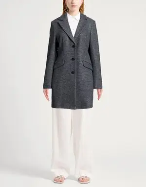 SILVIAN HEACH Polyester Single-breasted Coat - Grey