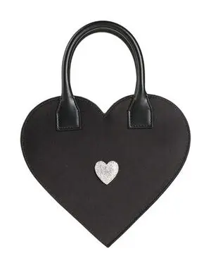 Mach & Mach Embellished Top Handle Handbag - Black