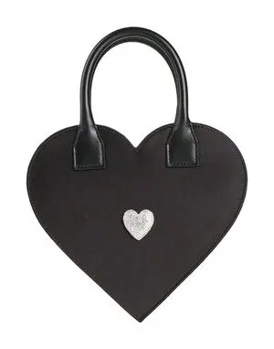 Mach & Mach Embellished Top Handle Handbag - Black