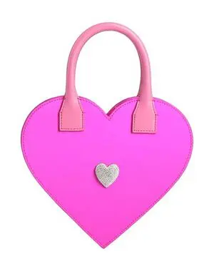 Mach & Mach Textile Fibers Handbag - Fuchsia
