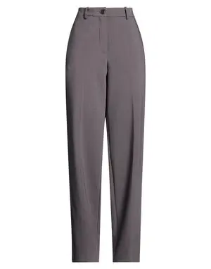 ALYSI Charcoal Polyester, Viscose, Elastane Tapered Pants