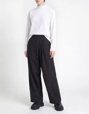 ALYSI Virgin Wool And Polyamide Wide-leg Pants