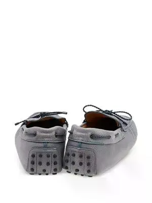 TOD'S Braided Bow Loafers
