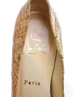 CHRISTIAN LOUBOUTIN Highness Peep-toe Platform Pumps