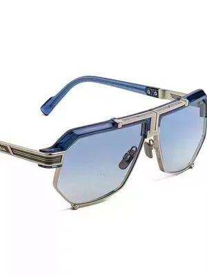 Cazal Geometric Frame Sunglasses
