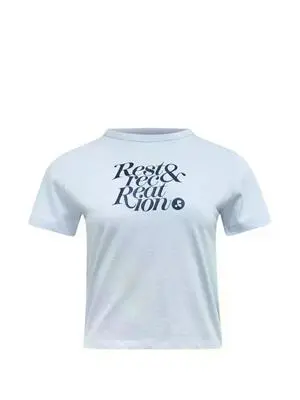 REST & RECREATION Logo Print T-shirt