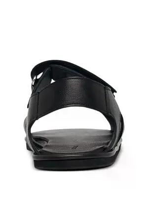 Auralee Double Touch-strap Leather Sandals