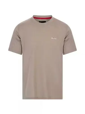 Kiton Logo-embroidered Crew-neck T-shirt