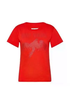 MAISON MARGIELA Cotton T-shirt With Bird Motif