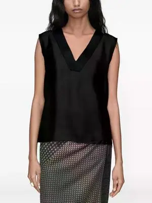 MAISON MARGIELA Bonded Creases Sleeveless Top