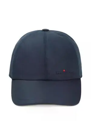 Kiton Baseball Cap With Embroidered Logo - Blue