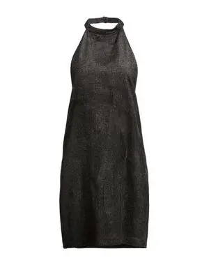 ALYSI Mini Dress In Viscose - Grey