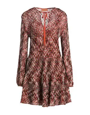 Missoni Mini Dress In Wool And Viscose Knit