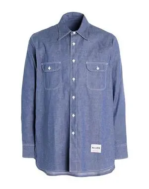 MOORER Denim Shirt Size Cotton