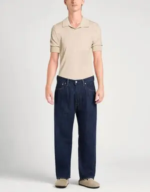 BELLWOOD Cotton Knit V-neck Short Sleeve Sweater