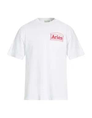 Aries T-shirt Size Cotton - White