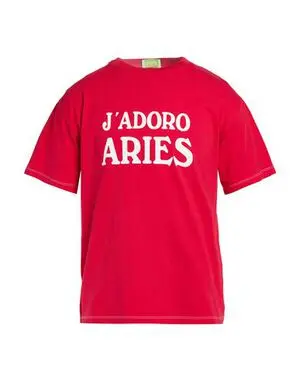 Aries T-shirt Size Cotton - Red