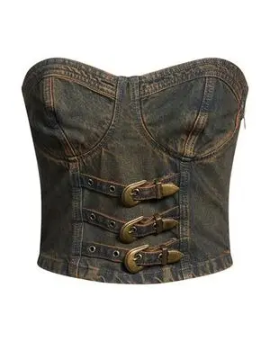 Guess Corset Top With Buckle Detailing