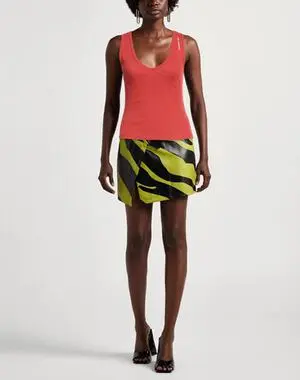 Karl Lagerfeld Organic Cotton Ribbed Tank Top