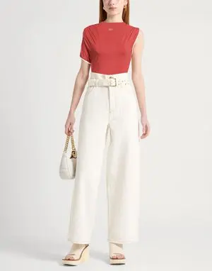 Karl Lagerfeld Crewneck Sleeveless T-shirt In Viscose