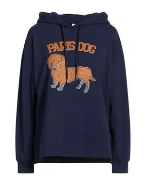 OLTRE Cotton Elastane Sweatshirt - Navy