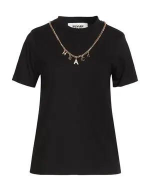SILVIAN HEACH Cotton T-shirt With Appliqu