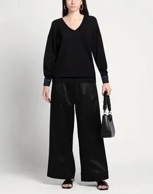 SILVIAN HEACH V-neck Knit Sweater - Black