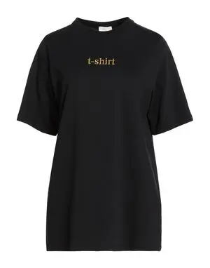 ALYSI Cotton T-shirt With Embroidery
