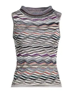 Missoni Knit Sleeveless Crewneck Top