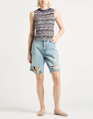 Missoni Knit Sleeveless Crewneck Top